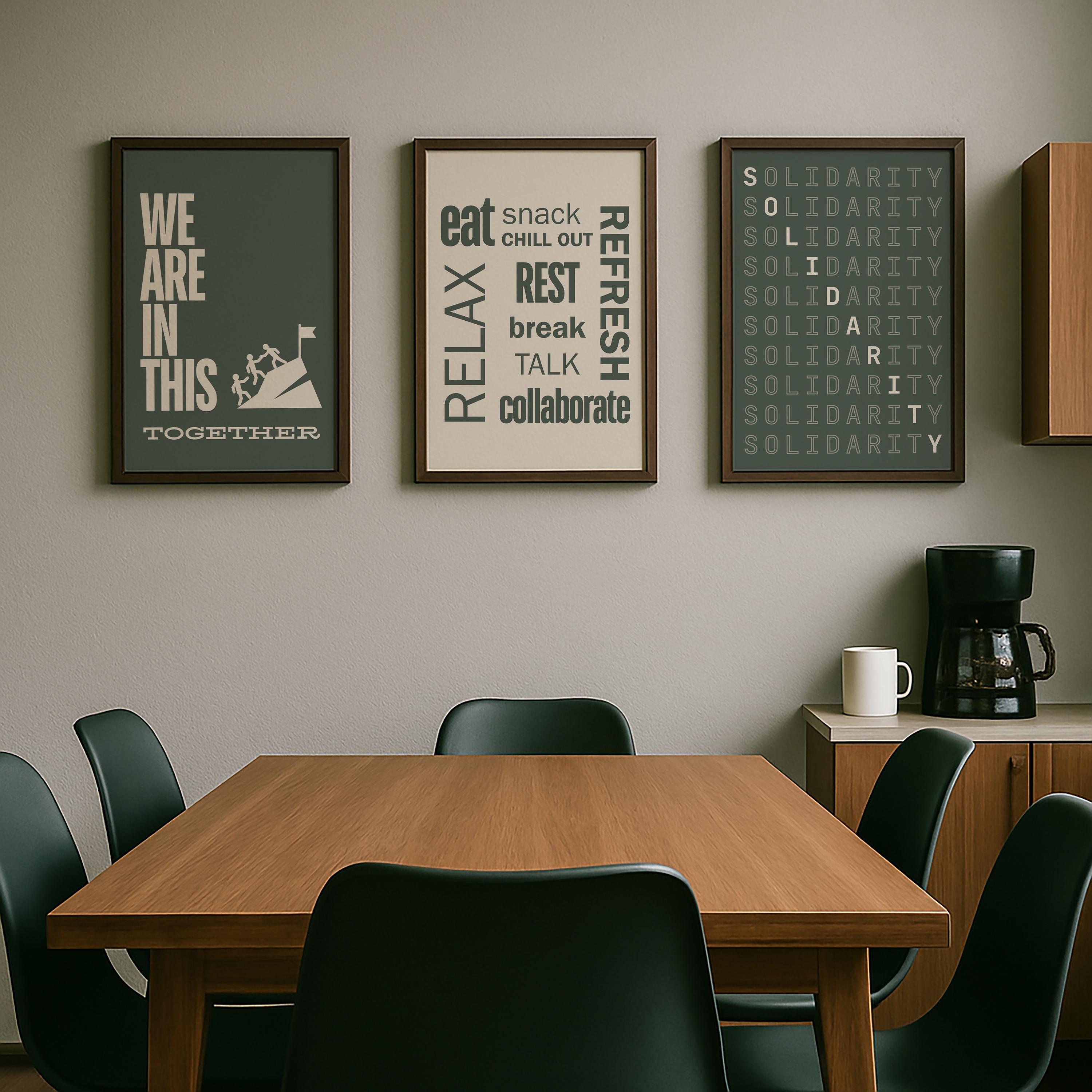 Office Etiquette Signs Bundle: Modern Workplace Posters (digital ...