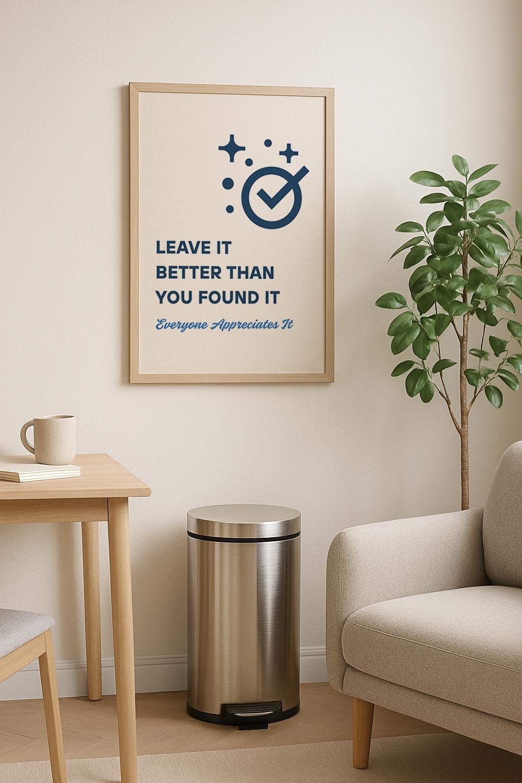Modern Office Cleaning Signs Bundle: Workplace Wall Art (digital ...