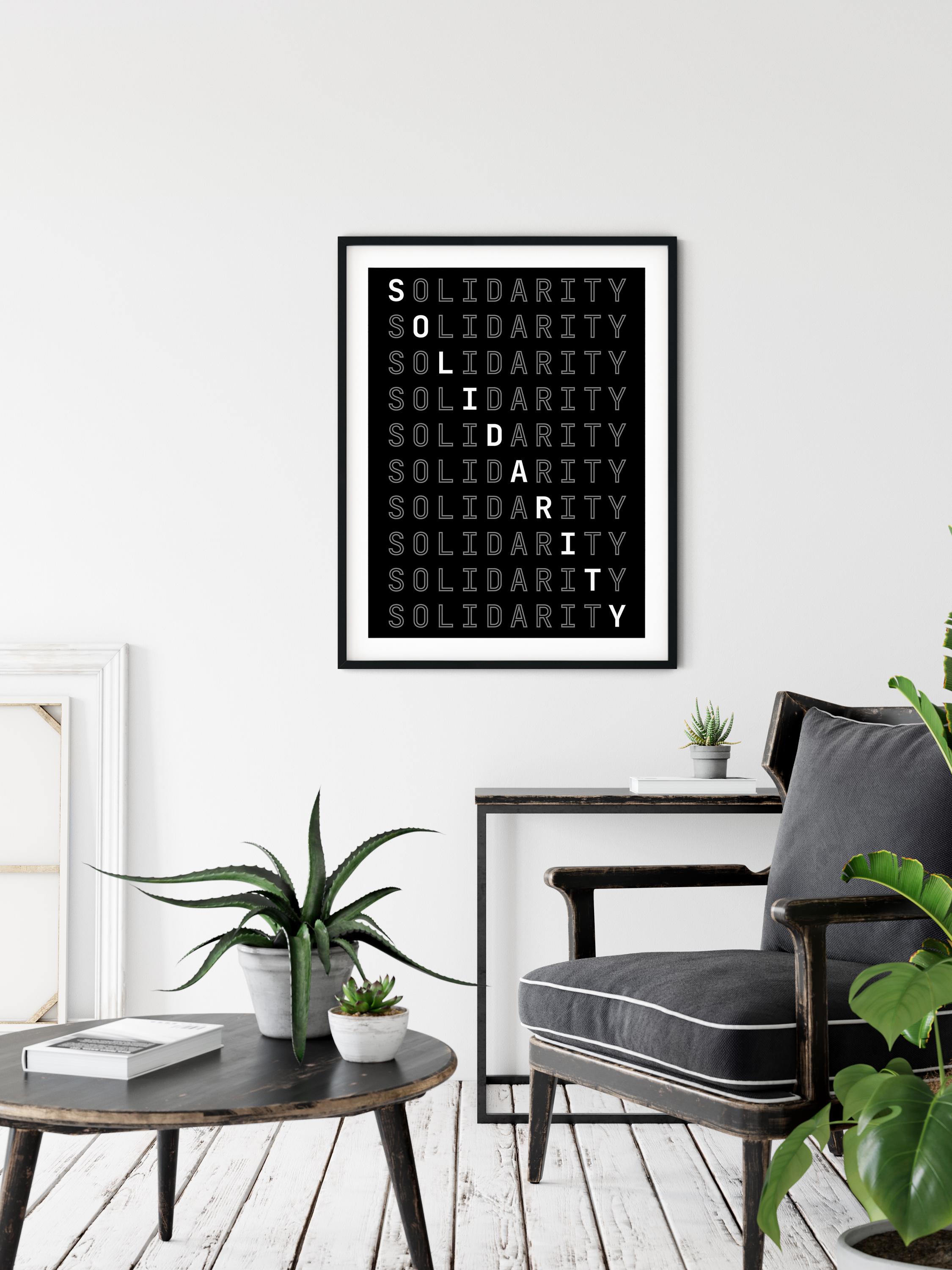 Teamwork & Unity Poster | Minimalist Solidarity Breakroom Wall Art - Etsy
