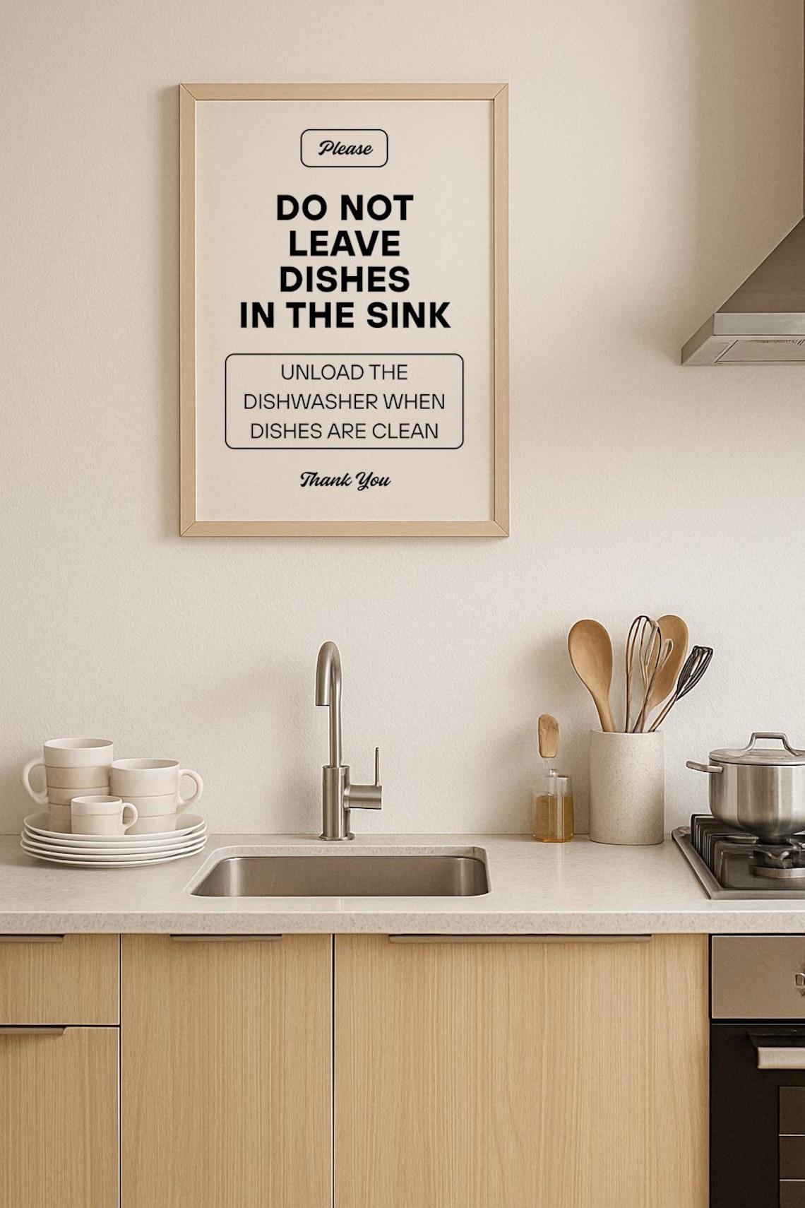 Office Kitchen Rules Poster Set: Professional Cleaning Signs (digital ...