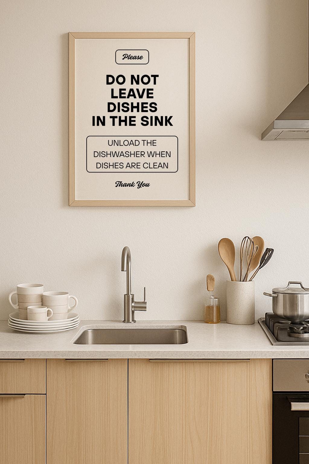 Office Kitchen Rules Poster Set: Professional Cleaning Signs (digital ...