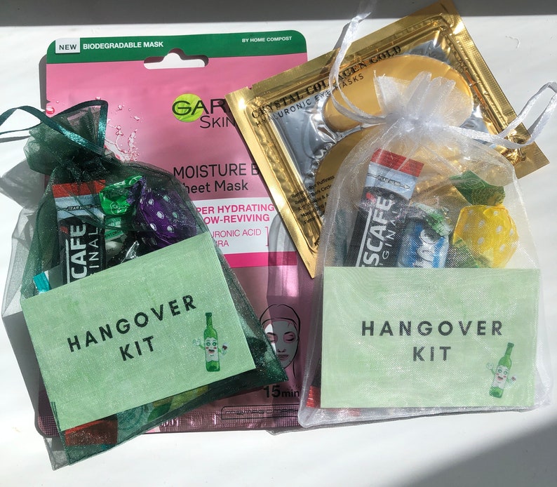 Hangover Kit pre Filled Party Favour Survival Kit Hen Do - Etsy UK