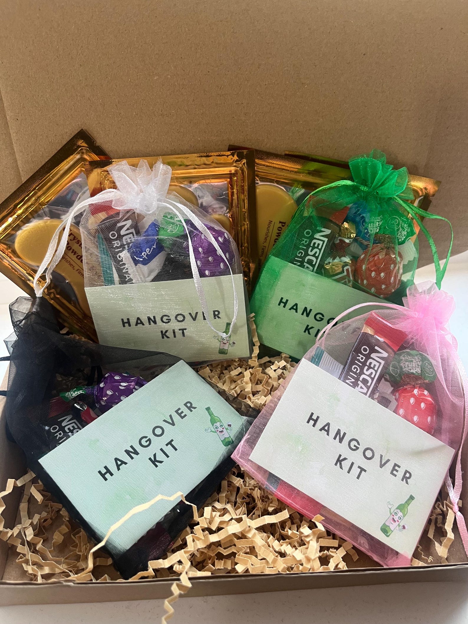 Hangover Kit: Pre-filled Party Favour Survival Kit | Recovery Kit - Etsy UK