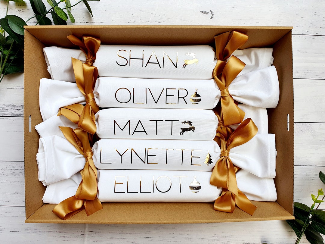 Personalised Christmas Bon Bon | Fill Your Own Bon Bon | Reusable ...