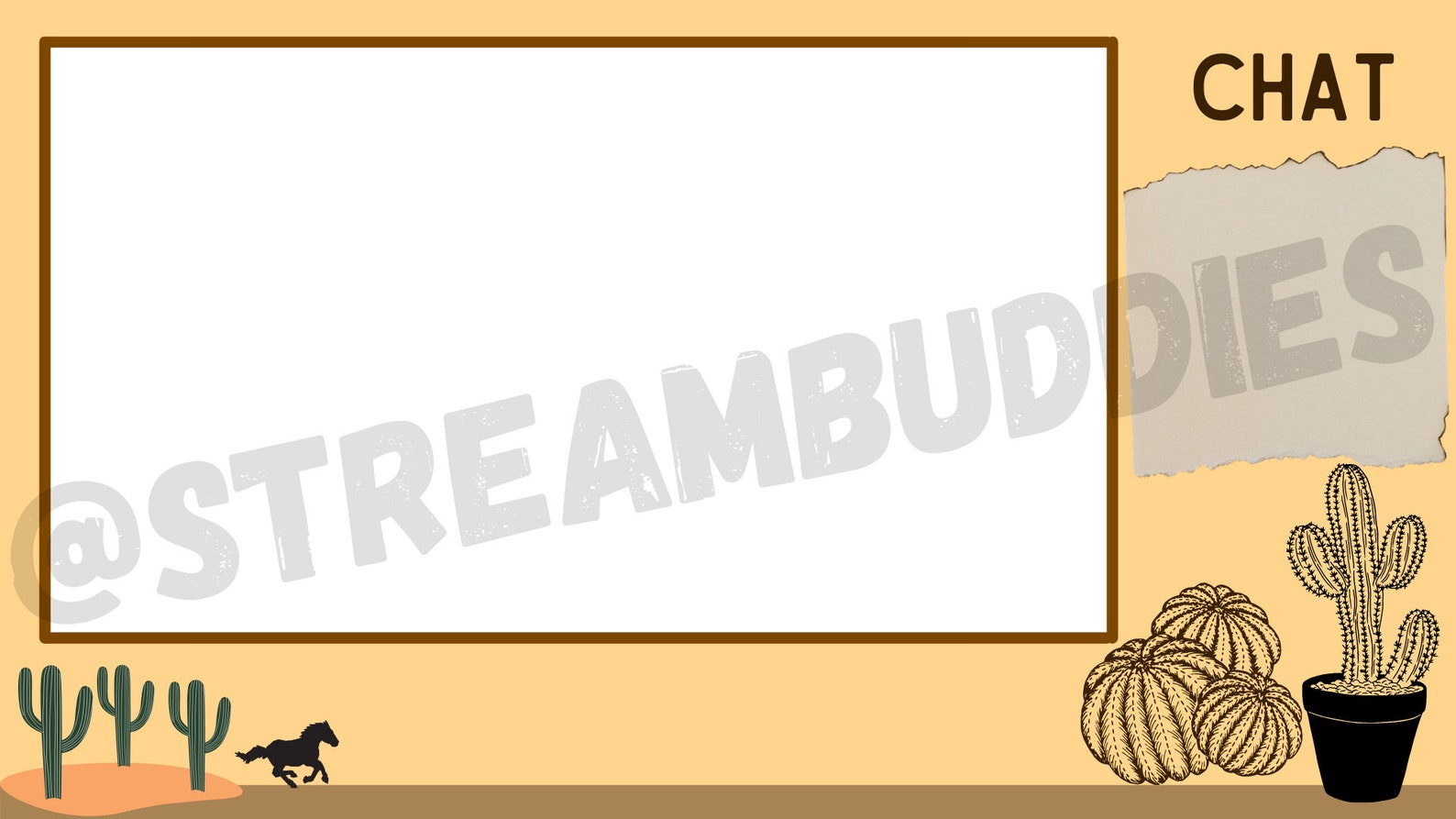 2x Western Themed Stream Overlays - Etsy