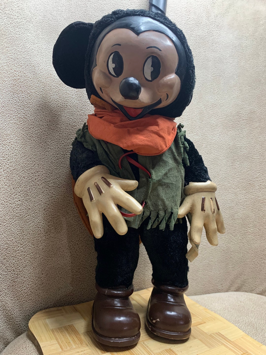 Mickey Mouse Walt Disney Soft Toy Made in 1940 Unique Piece - Etsy