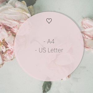 To Do List Printable ⎮ Pretty Blush Pink Check List in A4 and US Letter ...