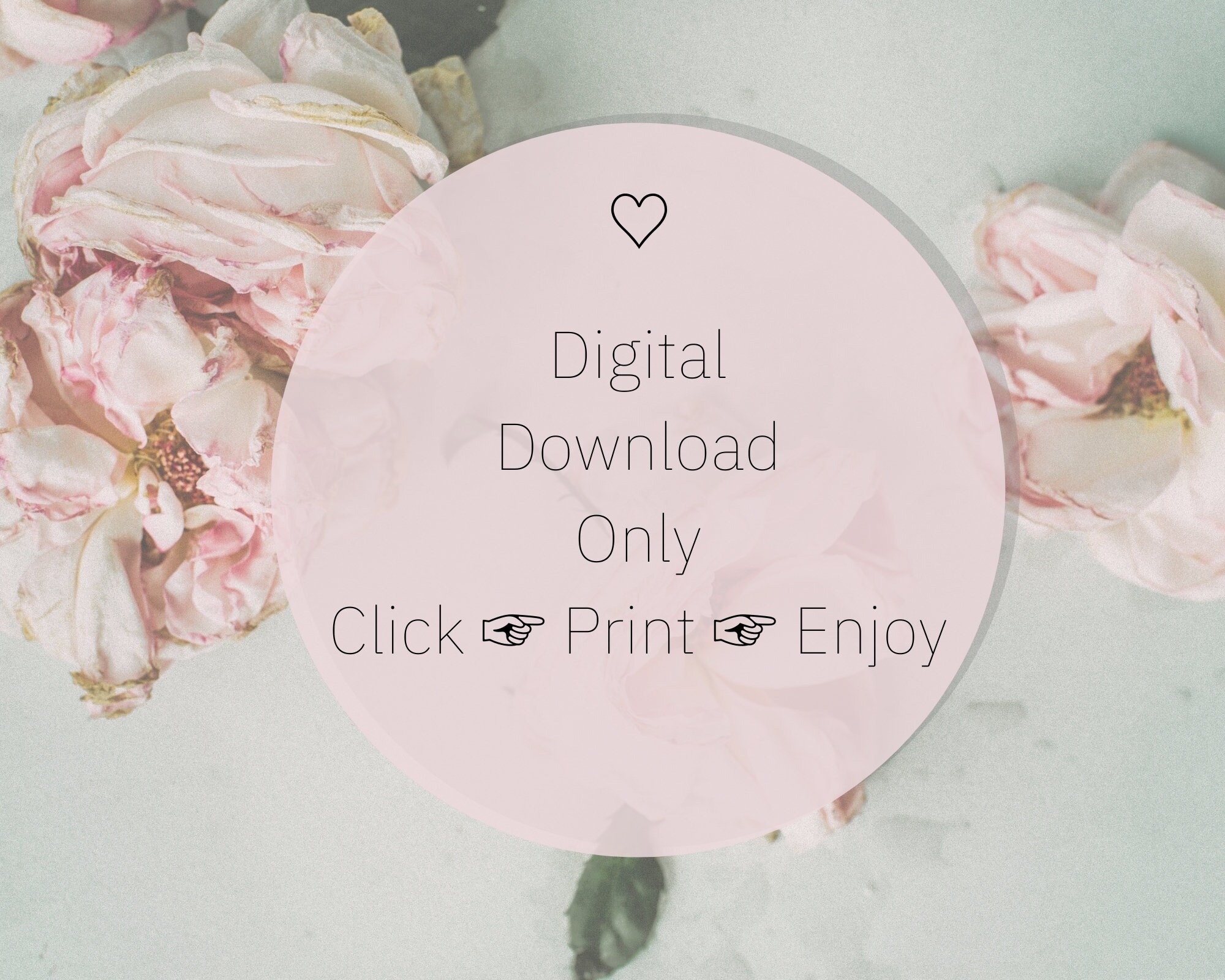 To Do List Printable Pretty Blush Pink Check List in A4 and US Letter ...