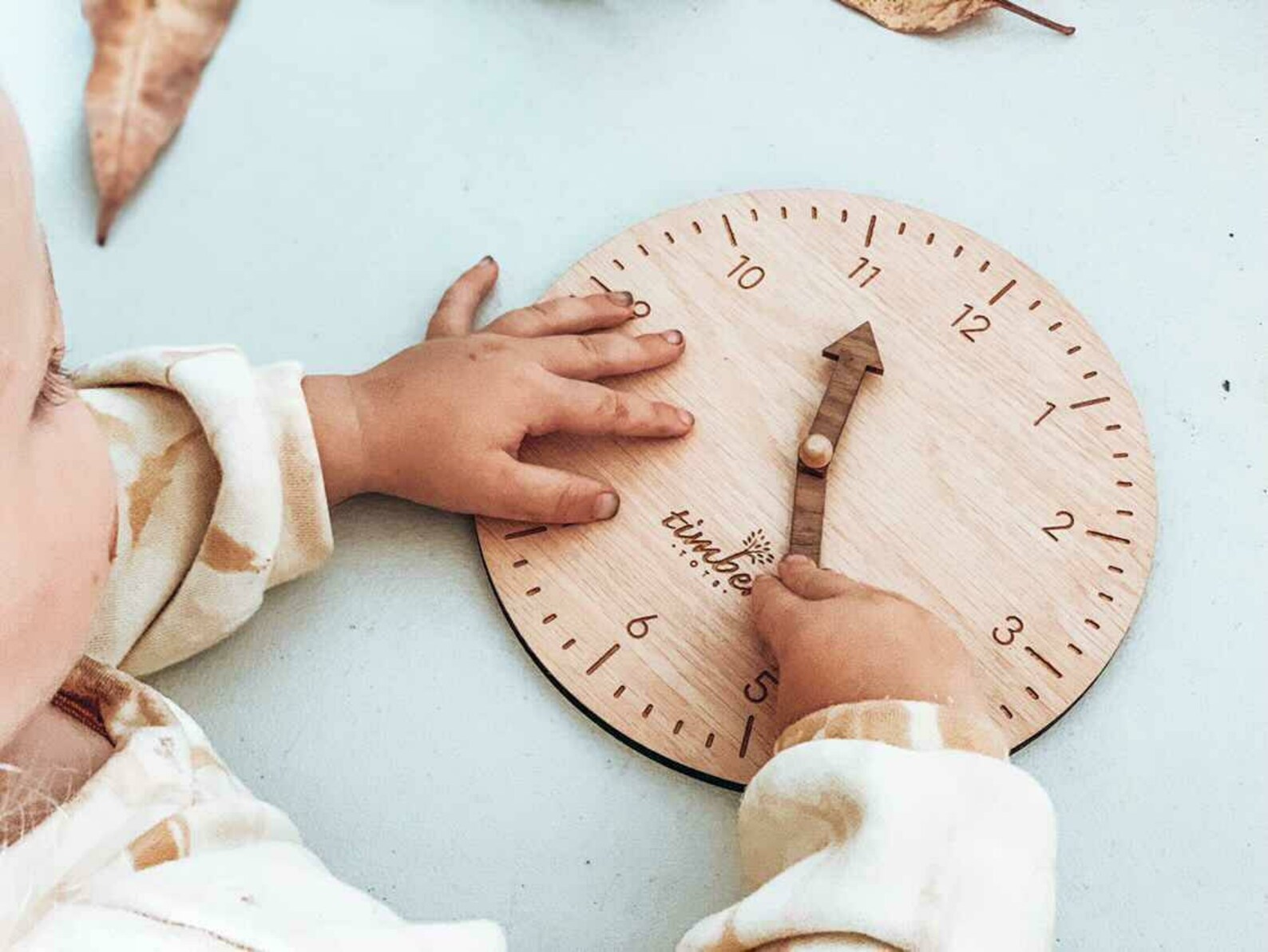 Montessori Timber Learning Clock - Etsy