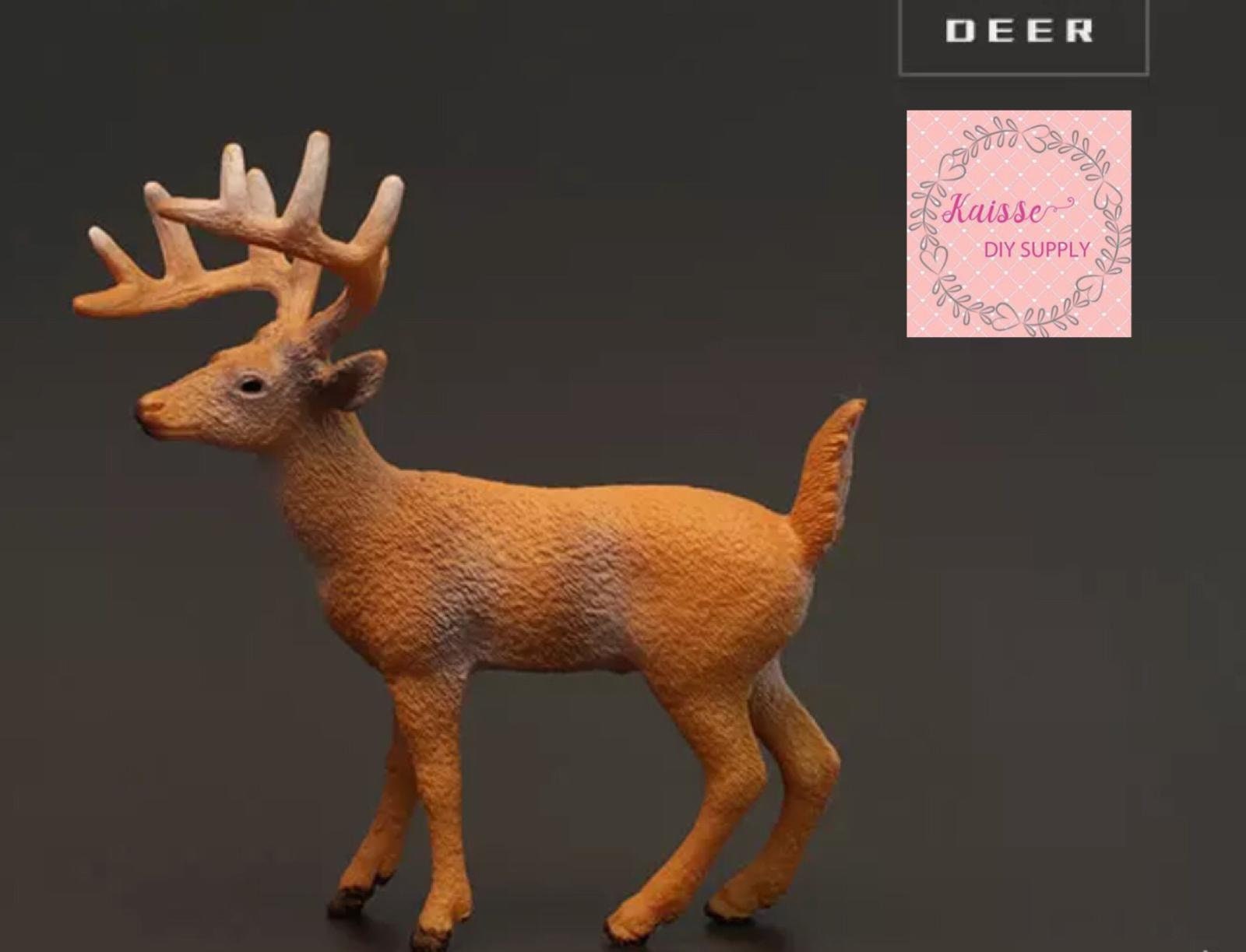 Fairy Garden Deer Deer Miniature Deer Figurine Garden - Etsy