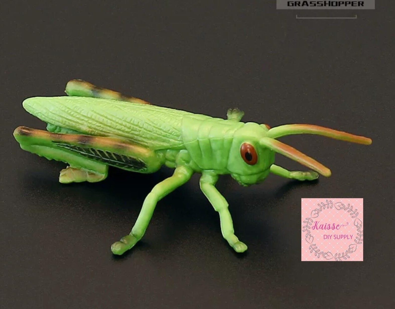 Grasshoppers Miniature, Grasshopper Figurine , Garden Decoration ...
