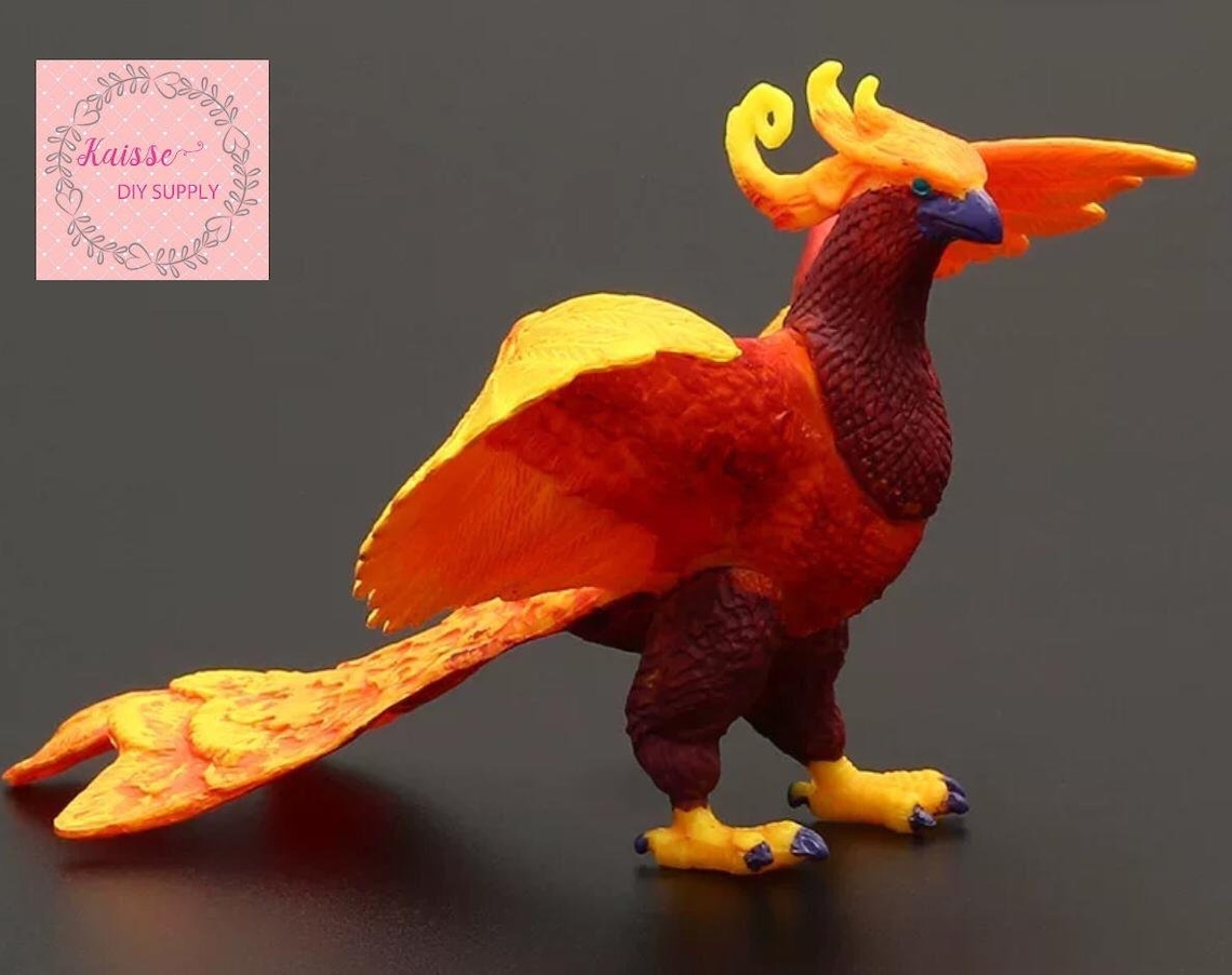 Fairy Garden Phoenix Miniature , Phoenix Miniature, Bird Figurine ...