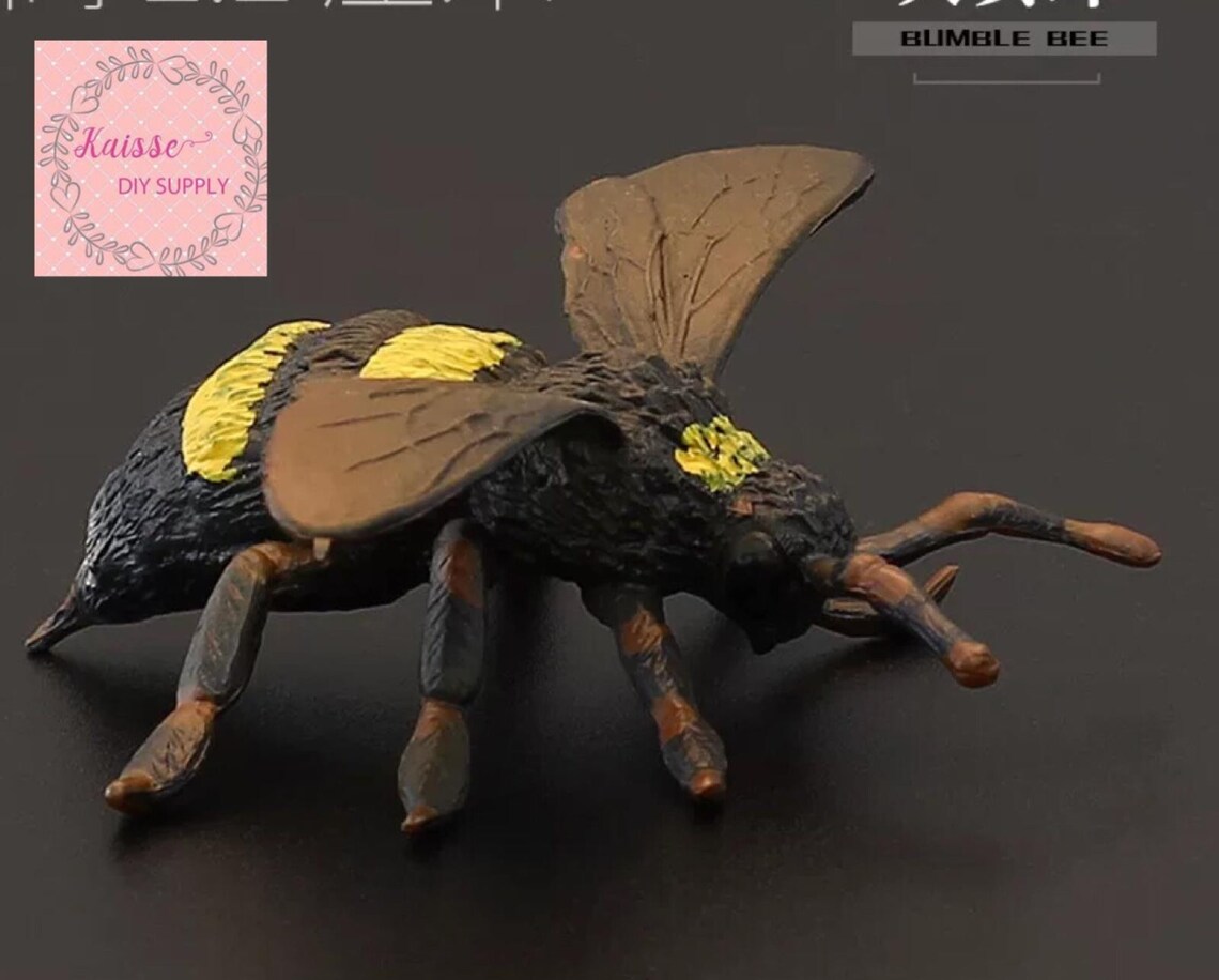 Bee Miniature Bee Figurine Garden Decoration Garden - Etsy