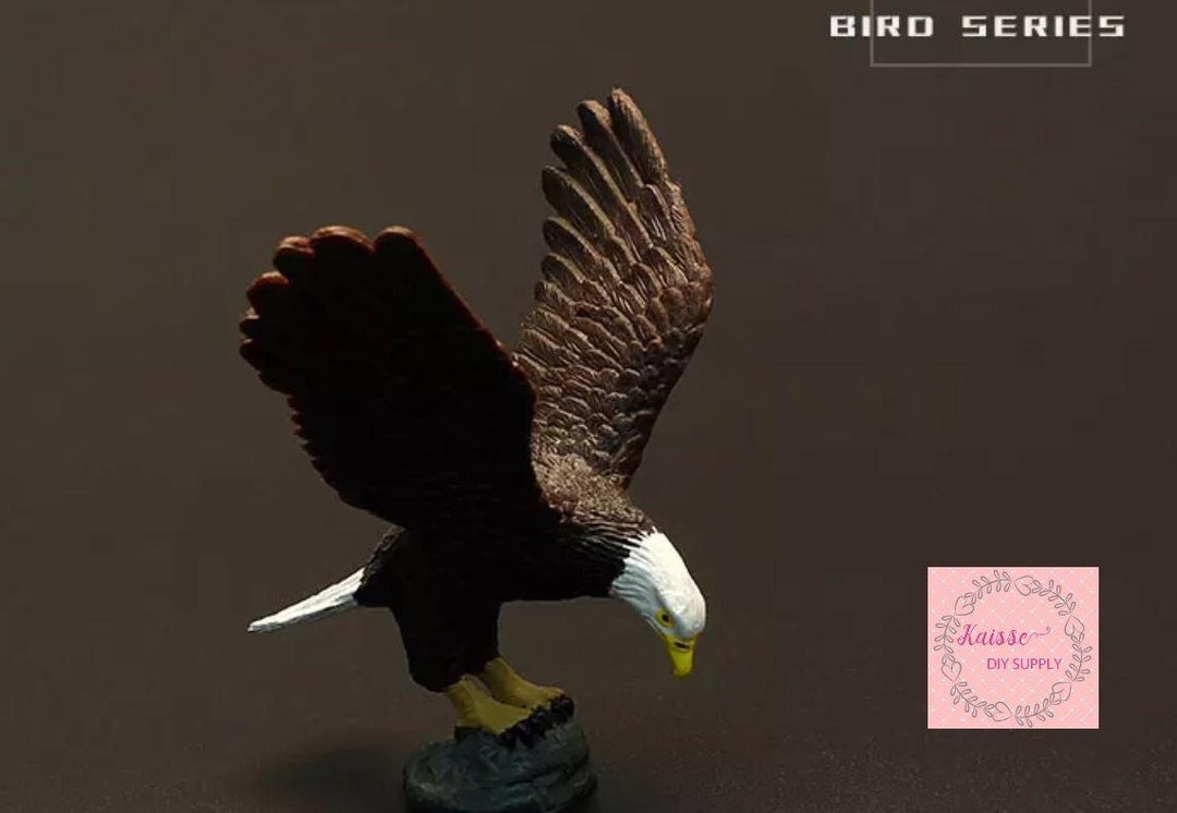 Fairy Garden Eagle , Eagle Miniature, Eagle Figurine, Gemini Garden ...