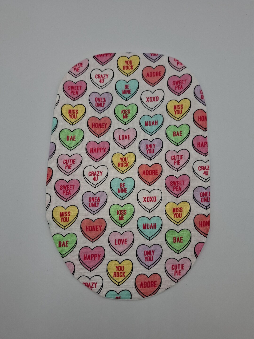 Stoma Bag Covers 'love Hearts' Valantine Handmade Ileostomy, Colostomy ...