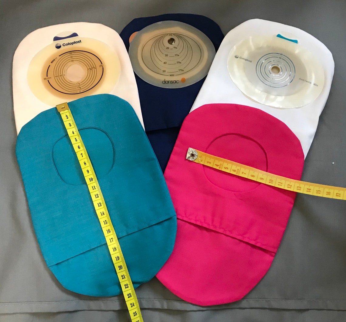 Funky Stoma Bag Covers 'fun Bag ' Ostomy Ileostomy Colostomy Handmade ...
