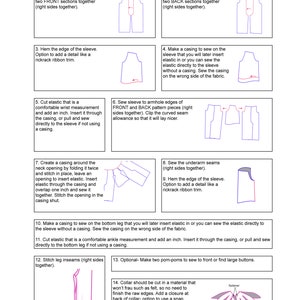 Easy Clown Pattern for Teens and Adults-letter Size Paper - Etsy