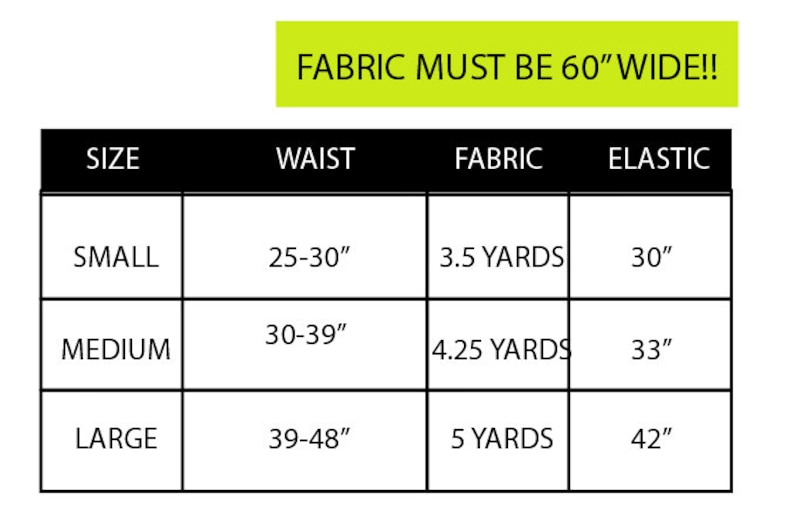 Easy Skirt Pattern With Elastic Waist- No Zipper! - Etsy