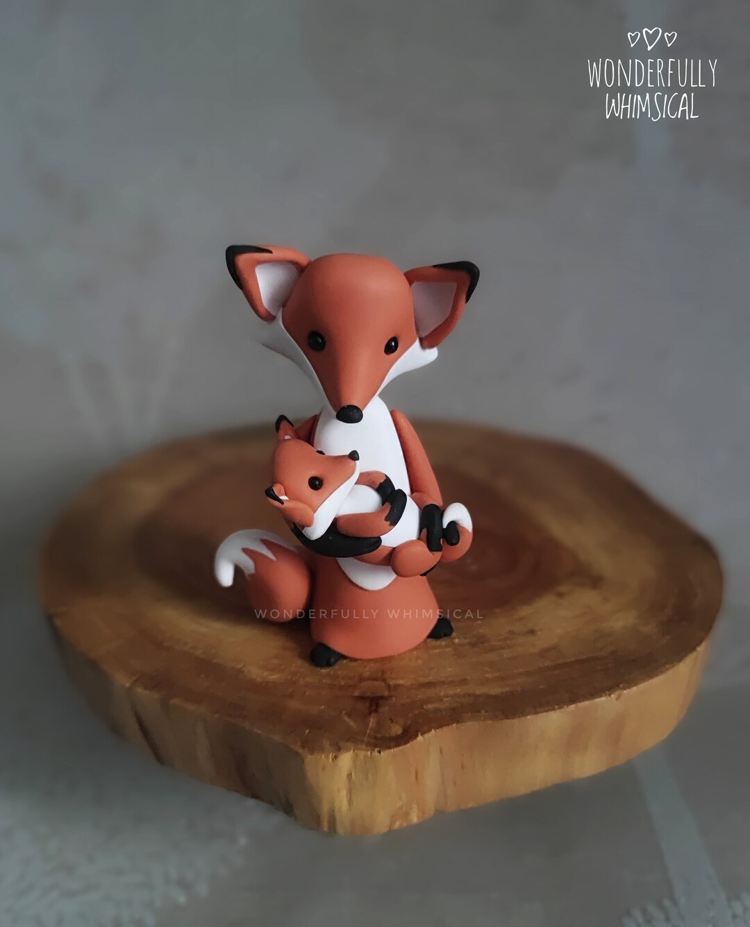 Fox Baby Shower Christening Baptism Mum Mummy Mother Forest Woodland ...