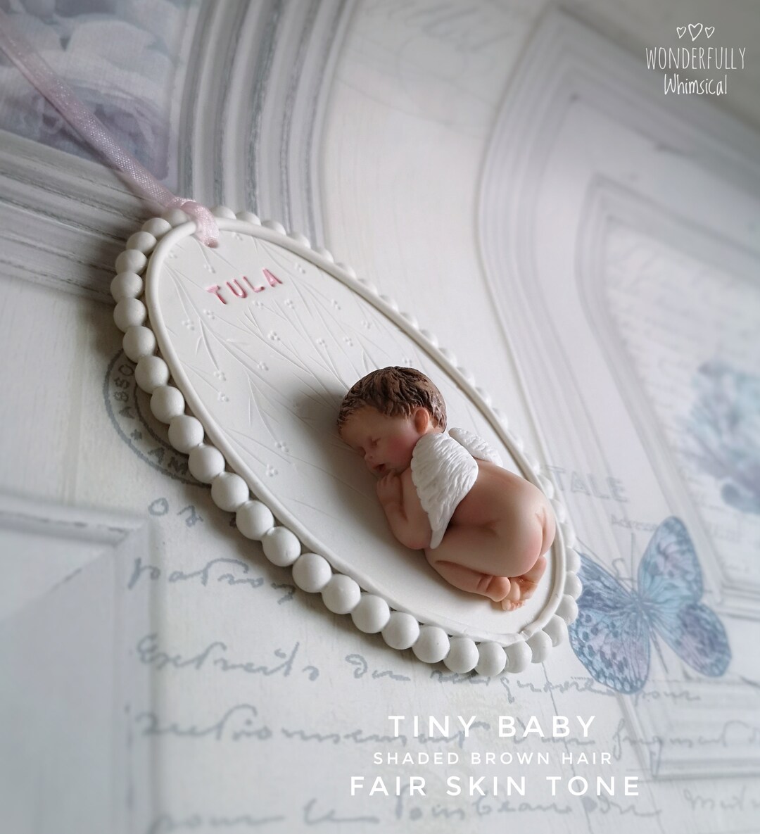 Baby Miscarriage Loss Infant Child Guardian Angel Wings Remembrance ...
