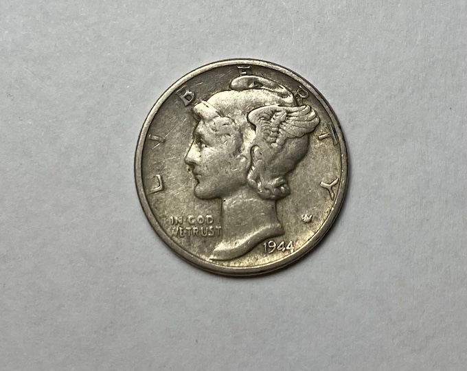 1944 Mercury Dime. 1944 United States of America 1 Dime E Pluribus Unum ...