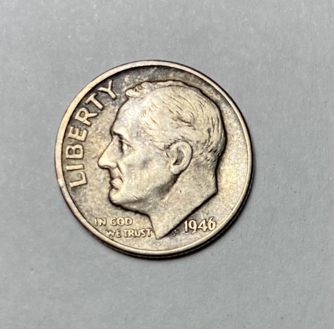 1946 Dime 10c - Etsy