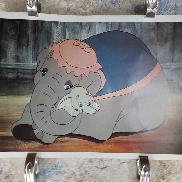 Vintage Dumbo Movie Poster - Etsy