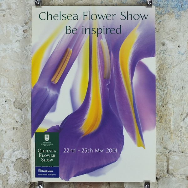 Chelsea Flower Show Poster - Etsy