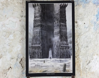 Orthanc Wall Art - Etsy