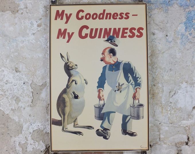 1990s My Goodness My Guinness Poster, From Guinness Museum, by John ...