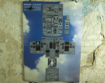Boeing 737 Poster | Etsy
