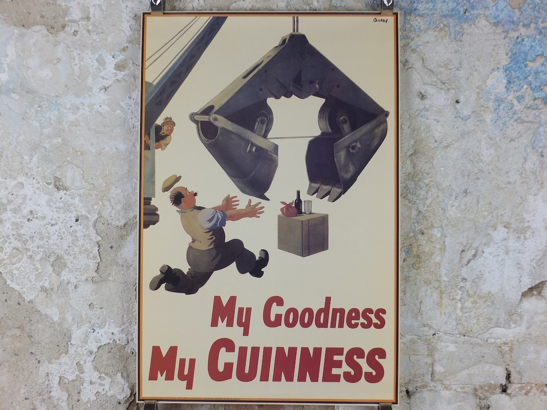1990s My Goodness My Guinness Poster, From Guinness Museum, by John ...