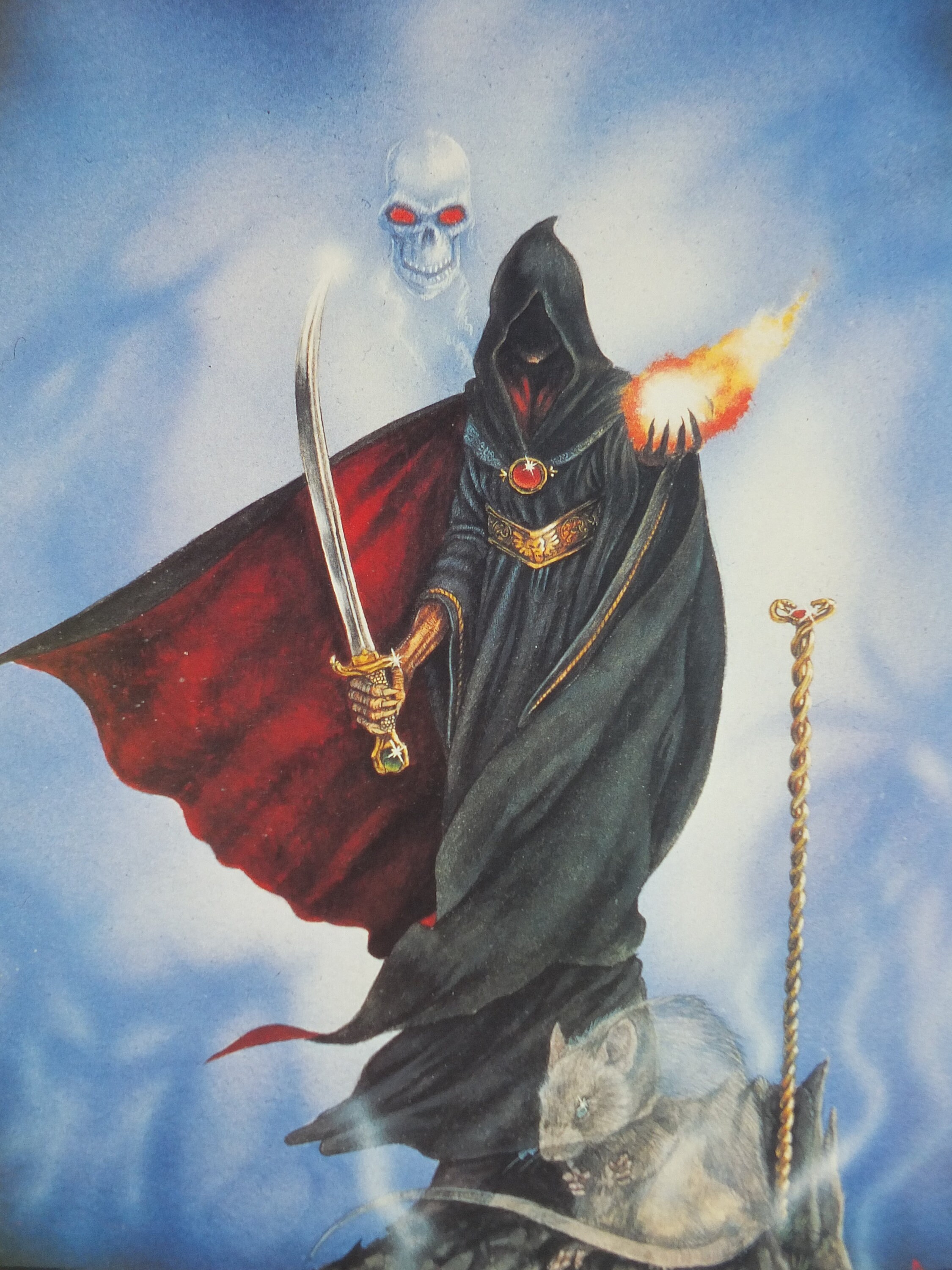 1990 Fighting Fantasy Poster Stealer of Souls by David | Etsy UK