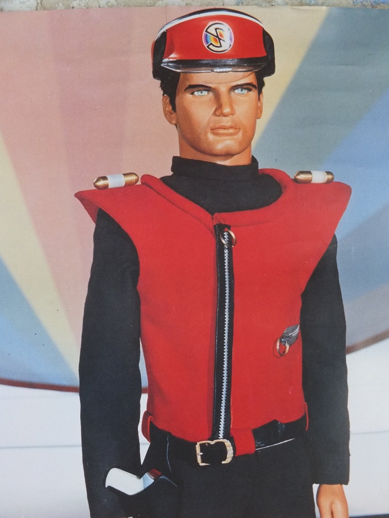1989 Captain Scarlet Poster, From Gerry Anderson, Creator of ...