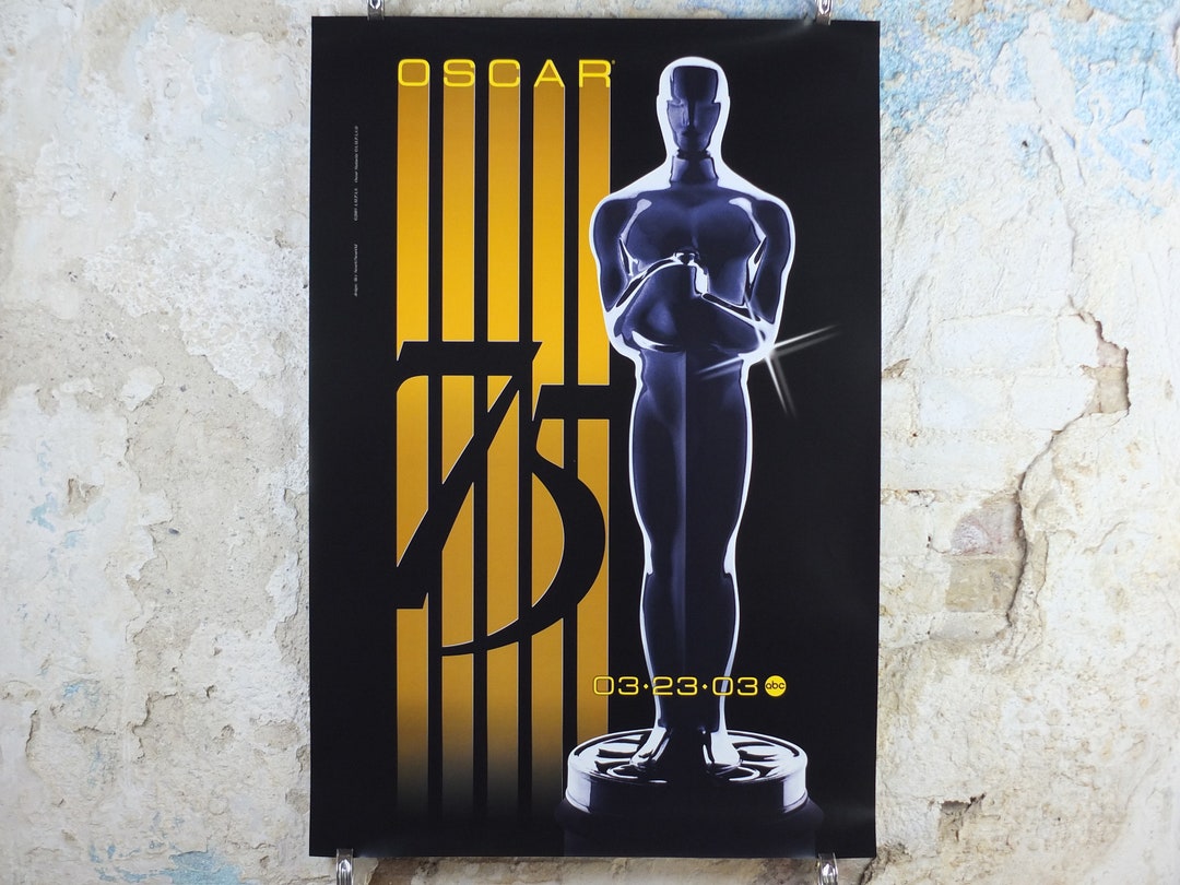 2003 Oscars Academy Awards Poster, 75th Annual Academy Awards ...