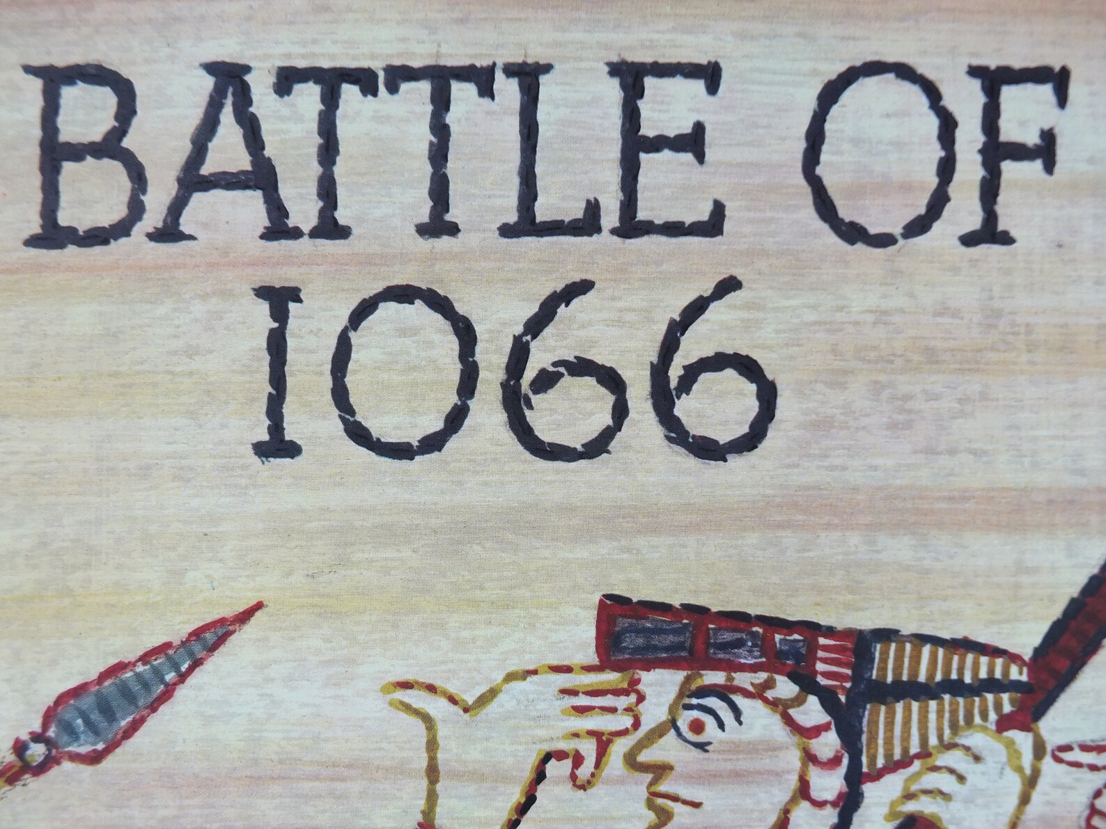 1066 Guinness Poster, 1966 Original, Bayeux Tapestry Theme, Norman ...