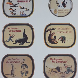 1990s Guinness Toucan Concept Poster, by John Gilroy, Gilroy Tin Trays ...