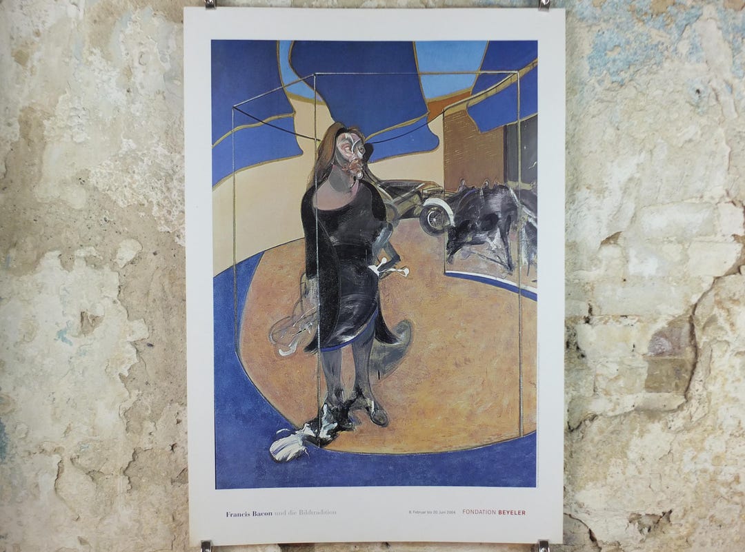 2004 Francis Bacon Poster, Portrait of Isabel Rawsthorne Standing in a ...