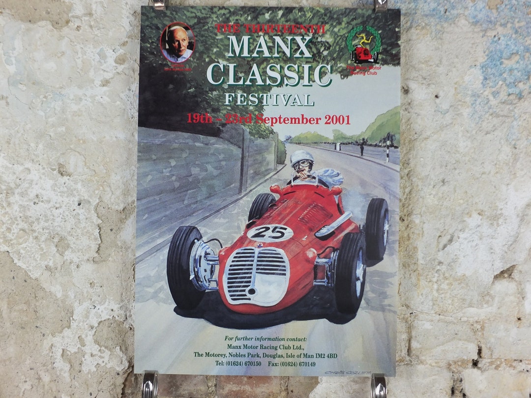 2001 the 13th Manx Classic, Vintage Car Rally Enthusiasts, Isle of Man ...