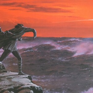 1998 Tolkien Silmarillion Poster, Maglor Casts Silmaril in the Sea, by ...