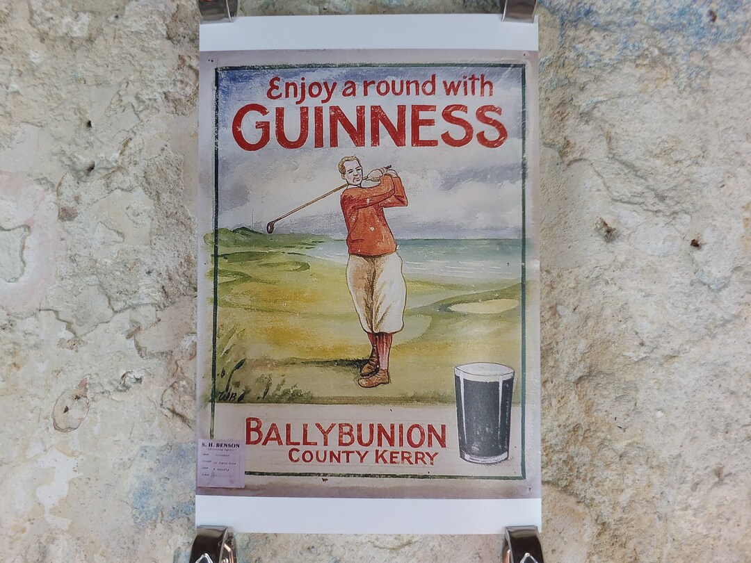 The Lost Guinness Gilroy Posters Photo, by John Gilroy, Enjoy a Round ...