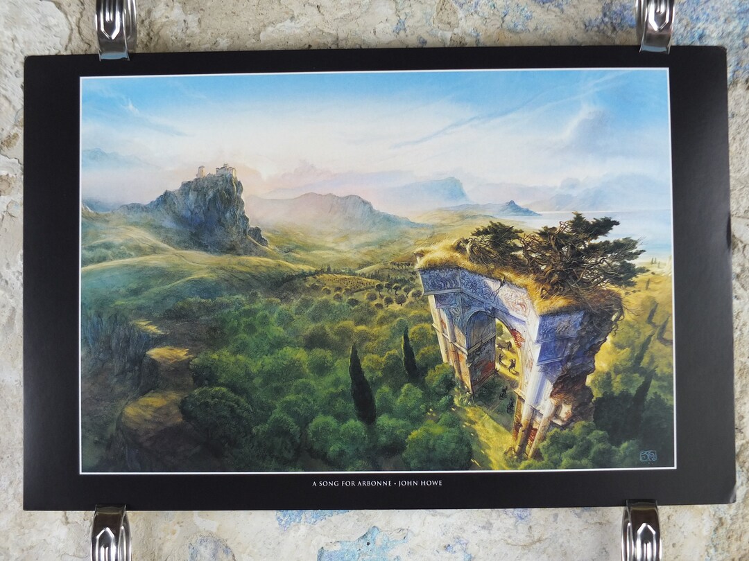 A Song for Arbonne Poster, by John Howe, Fantasy, Guy Gavriel Kay Books ...