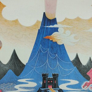 1981 Lord of the Rings Poster, J.R.R. Tolkien by Eric Fraser, BBC Radio ...