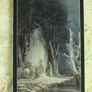 1999 the West Gate of Moria Poster, Khazad-dum by Alan Lee, Vintage ...