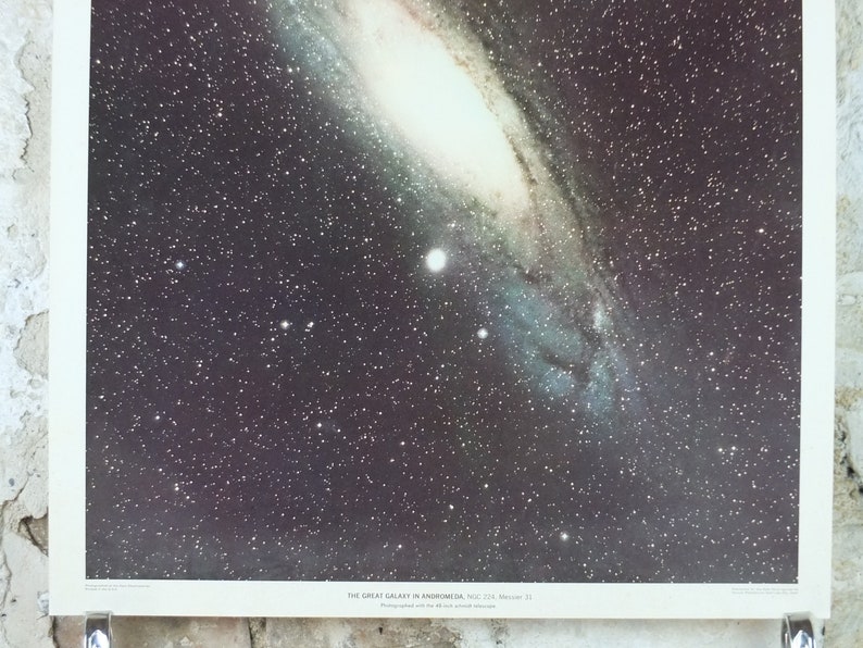 1959 Andromeda Galaxy Poster NGC 224 Messier 31 California - Etsy