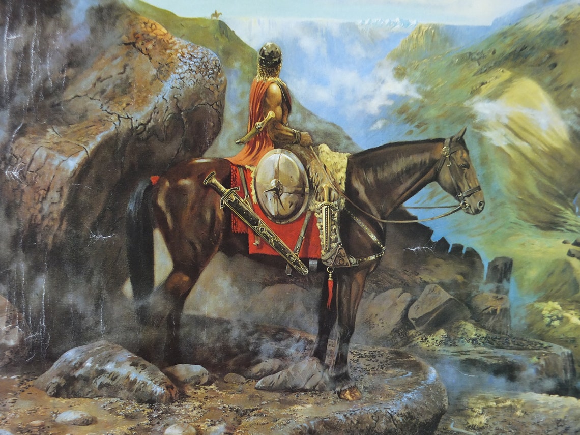 1983 the Ride of the Rohirrim Poster From the Tolkien - Etsy