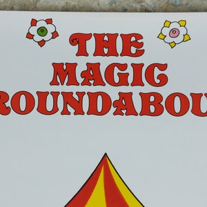 1992 the Magic Roundabout Poster, Advertising for Children's Books From ...