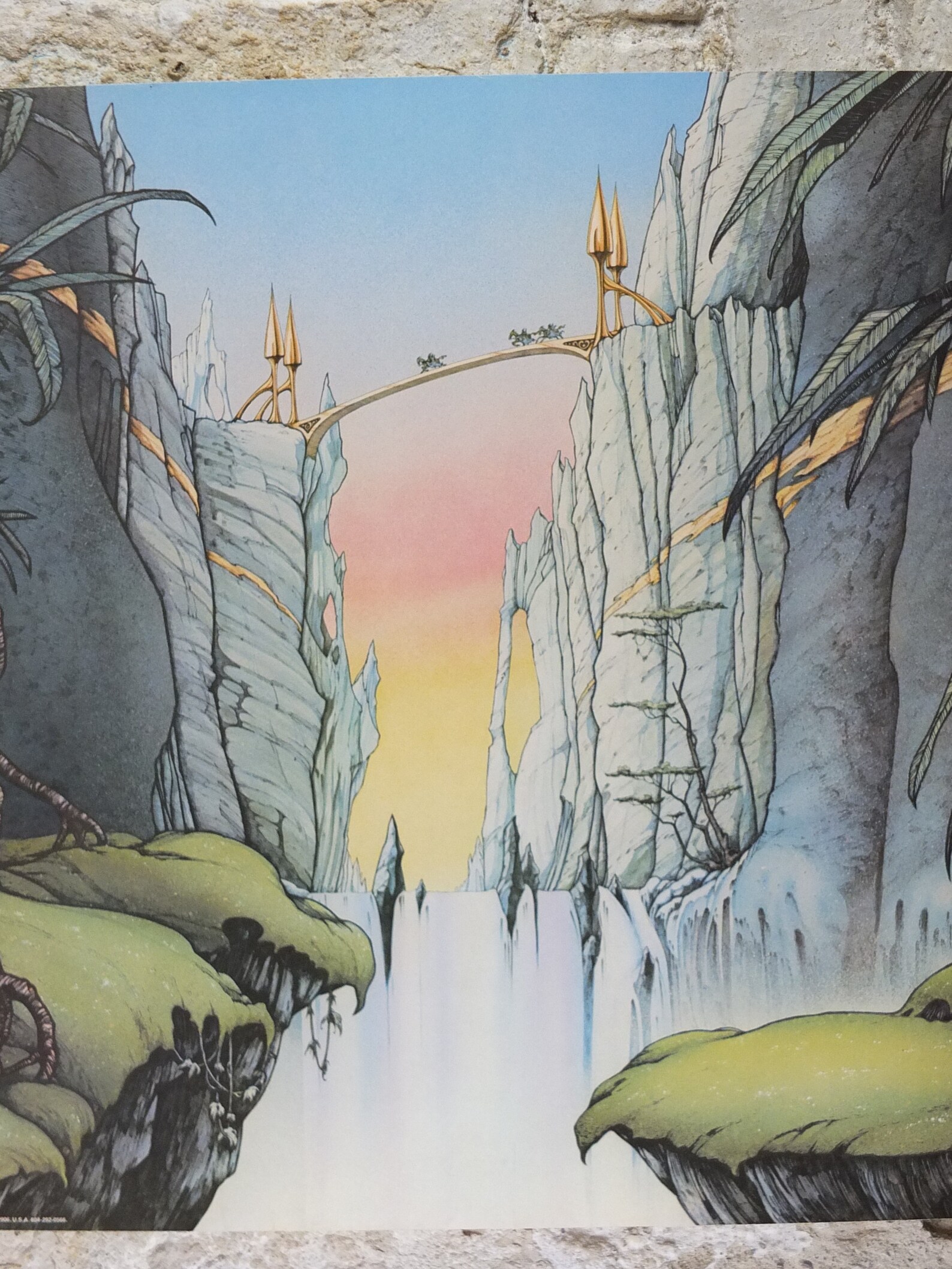 1976 in Search of Forever Poster, GA31 Epic Adventure Quest Art by ...