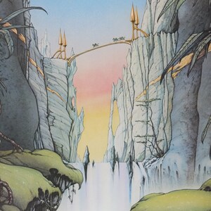 1976 in Search of Forever Poster, GA31 Epic Adventure Quest Art by ...