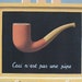1989 Rene Magritte Poster, This is Not a Pipe, the Treachery of Images ...